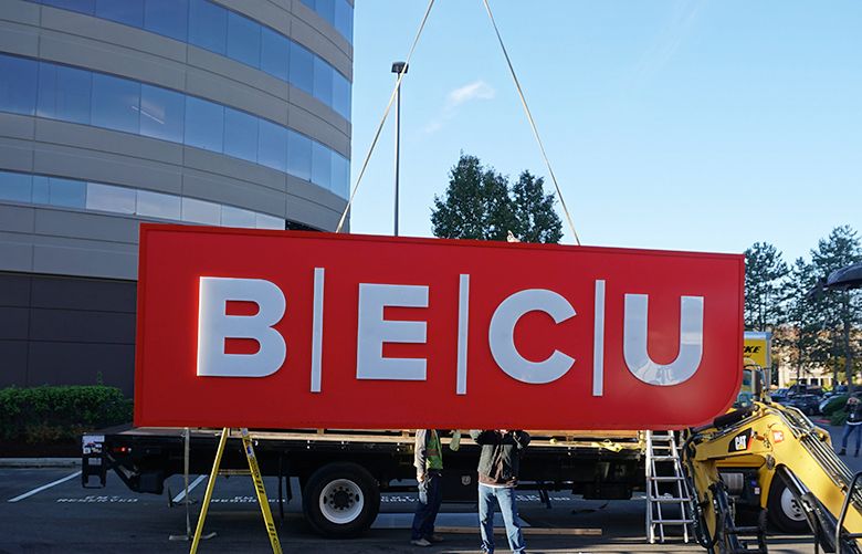 Washington’s BECU updates logo but sticks with its name | The Seattle Times