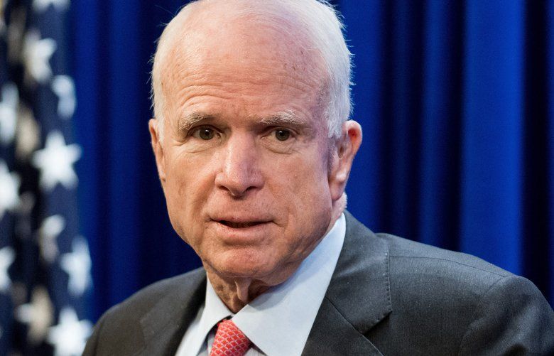 McCain says he’s feeling well, vows return in January | The Seattle Times