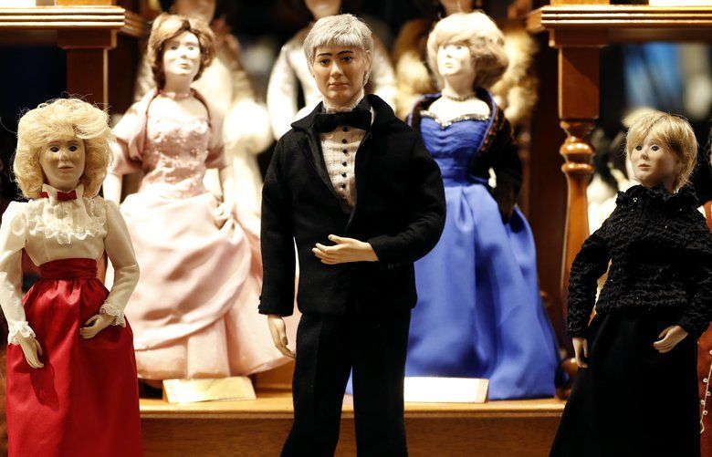 Breaking the mold, in a tuxedo: New doll celebrates husband of Iowa’s ...