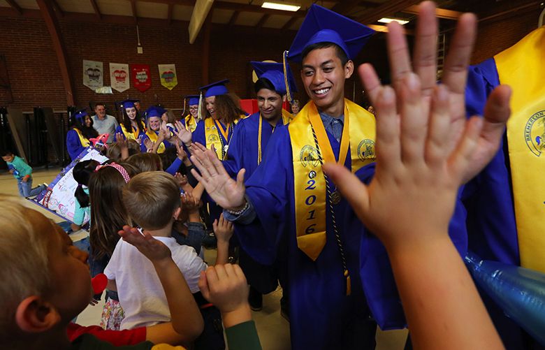 Graduation rates are up across the state and nation, but Washington is ...