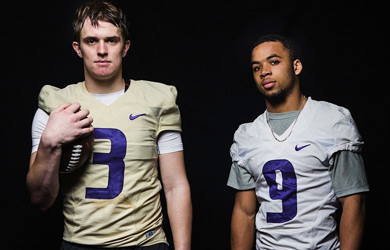 Reluctant stars: Washington’s QB Jake Browning and RB Myles Gaskin ...