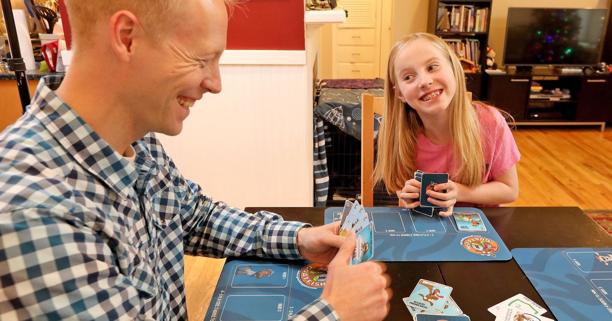 West Seattle father, daughter develop Goatfish card game | The Seattle ...