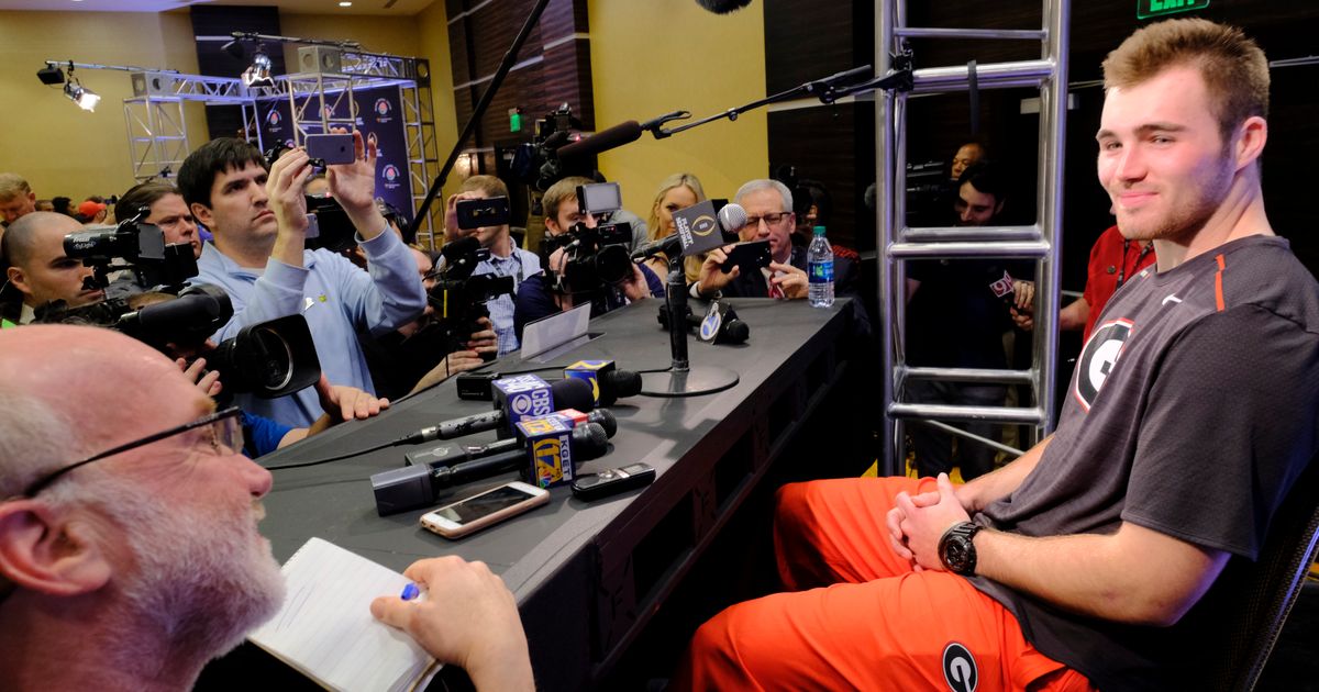 Fabulous freshman Fromm leads Georgia with poise of veteran | The ...