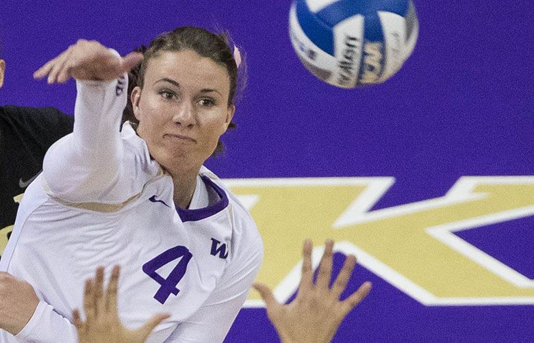 Washington volleyball team eliminated in second round at home in NCAAs ...