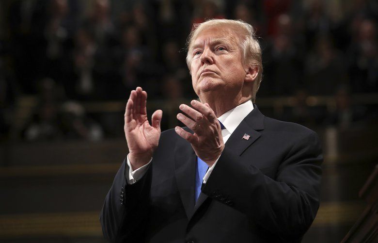 Here’s how Trump’s State of the Union Address unfolded | The Seattle Times