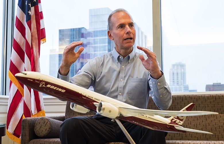 Boeing CEO lays out Seattle job outlook, talks about next new jet ...
