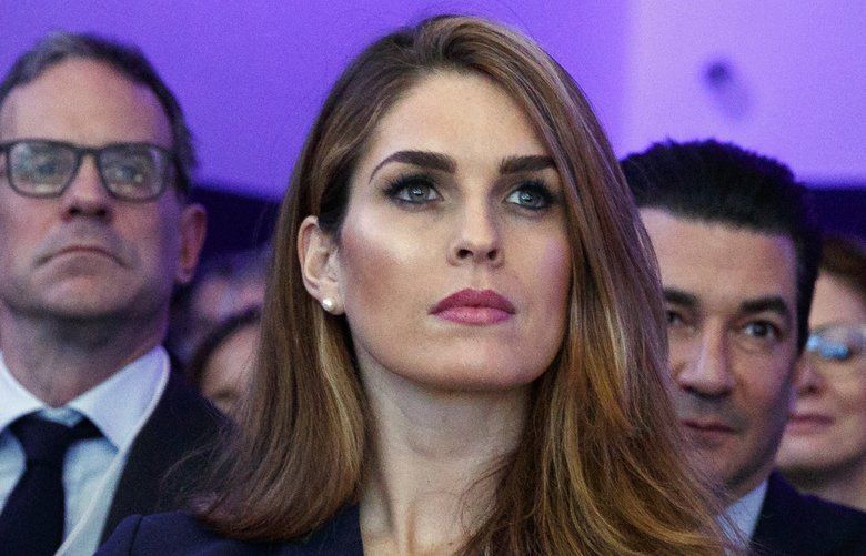 Hope Hicks shoves President Trump’s State of the Union address off ...
