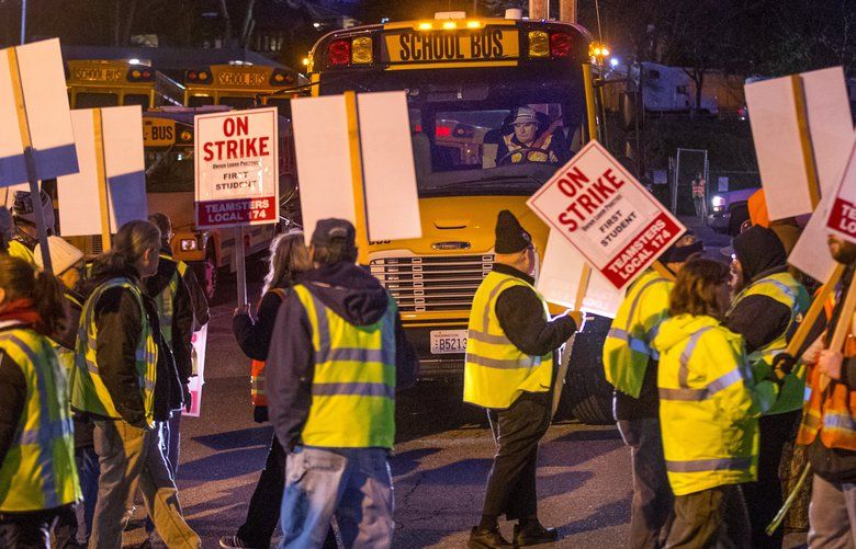 Seattle school-bus-driver strike: Here’s what you need to know | The ...
