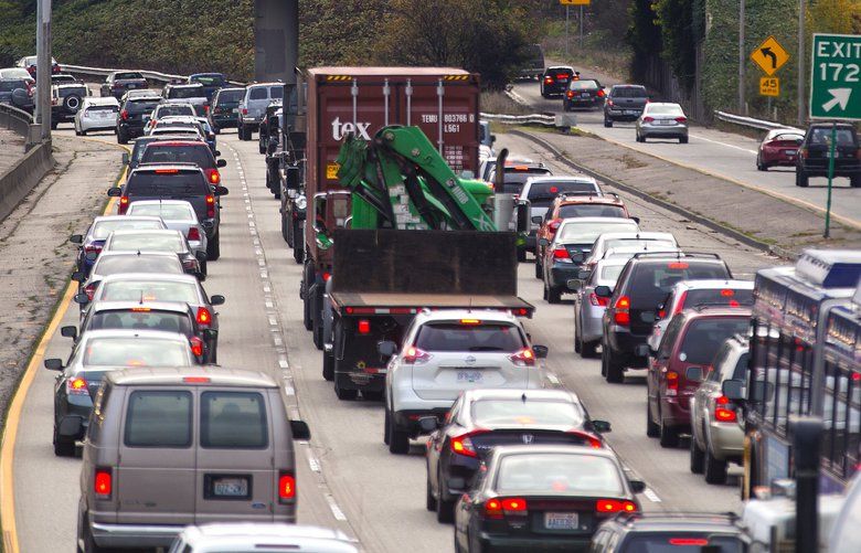 Traffic alert: Overnight lane closures on I-5 in Seattle will slow ...