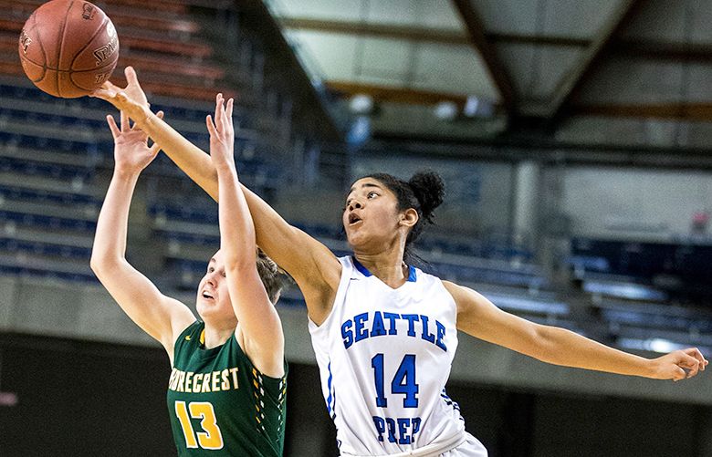 Young Seattle Prep girls adjust to Tacoma Dome just in time, eliminate ...
