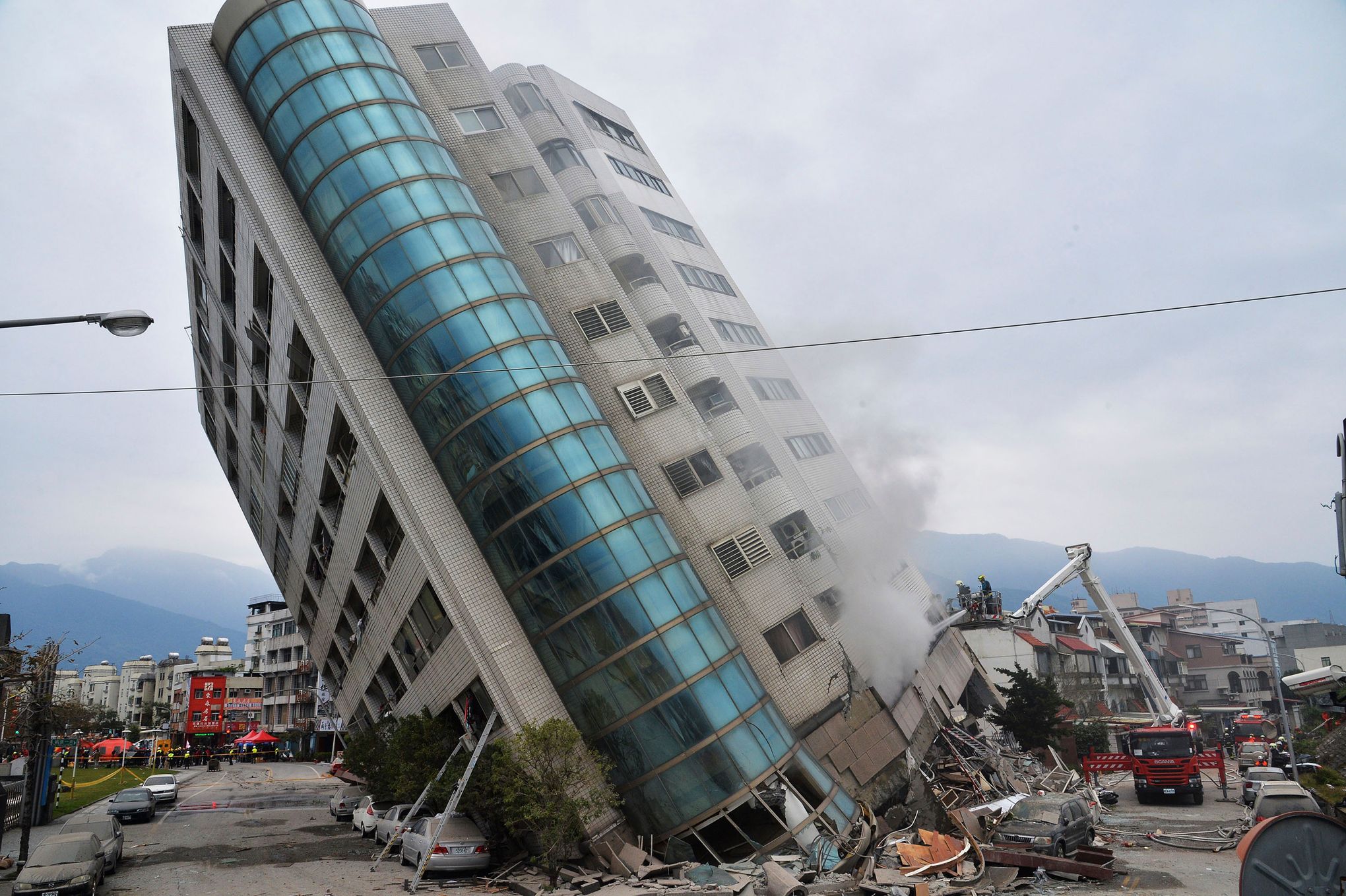 Earthquake Building Collapse