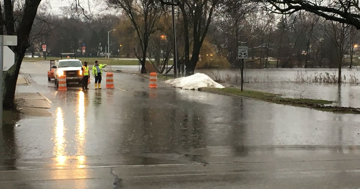 Heavy rain, melting snow cause flooding in parts of Michigan | The ...