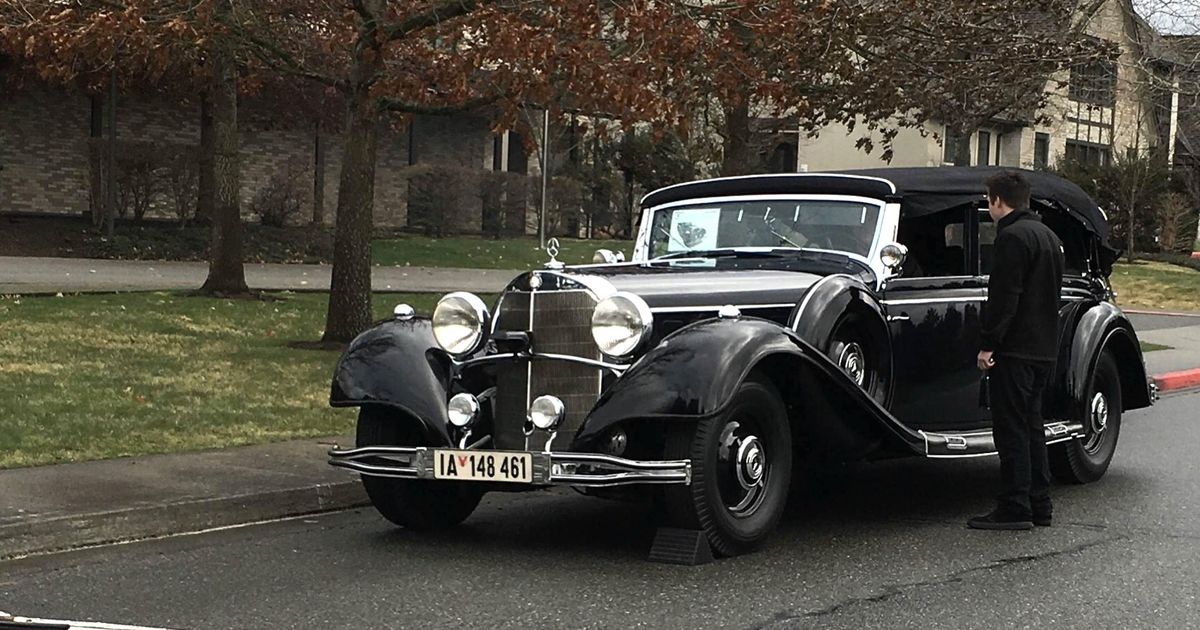 How ‘Hitler’s car’ ended up parked in Medina | The Seattle Times