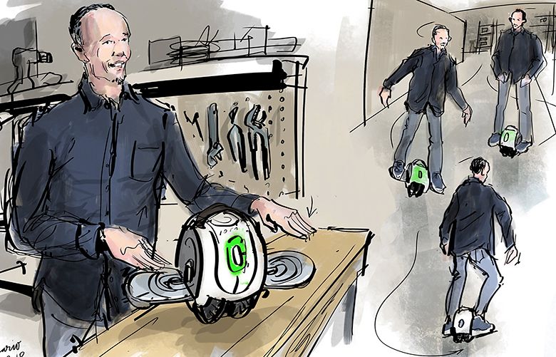 NW inventor Shane Chen hopes his newest self-balancing scooter will ...