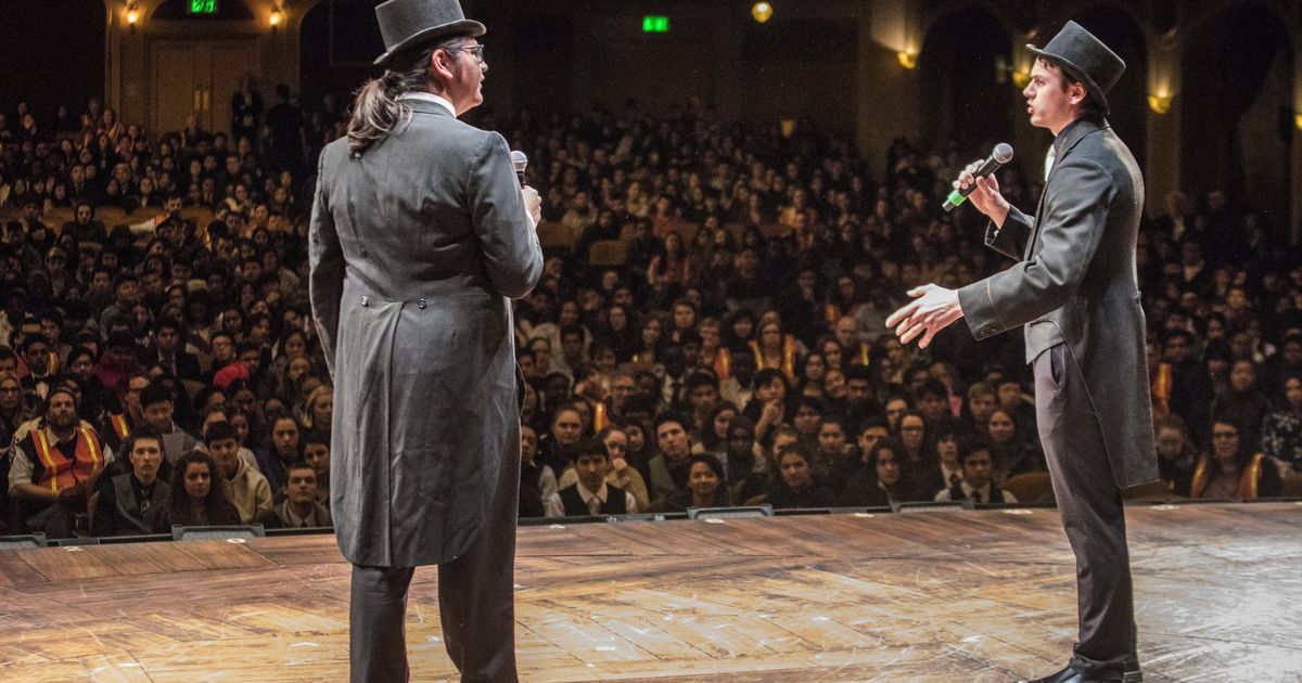 Watch: High school students perform their own take on U.S. history on ...