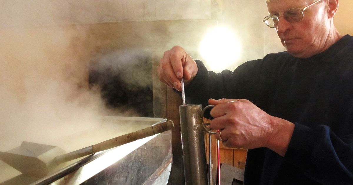 Maple syrup season gets early start in parts of New England | The ...