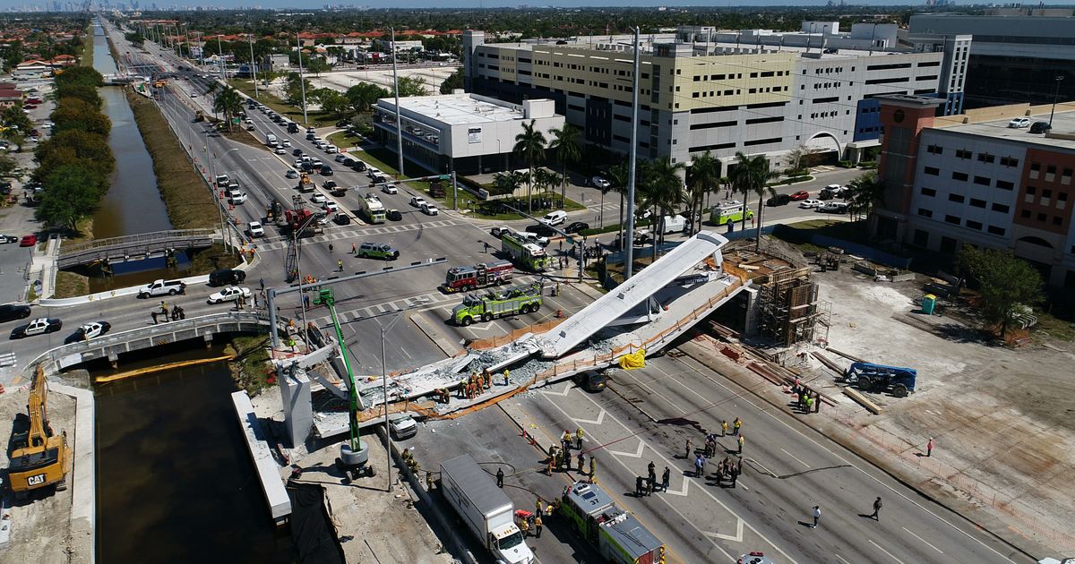 911 calls: Police fast on scene of Florida bridge collapse | The ...