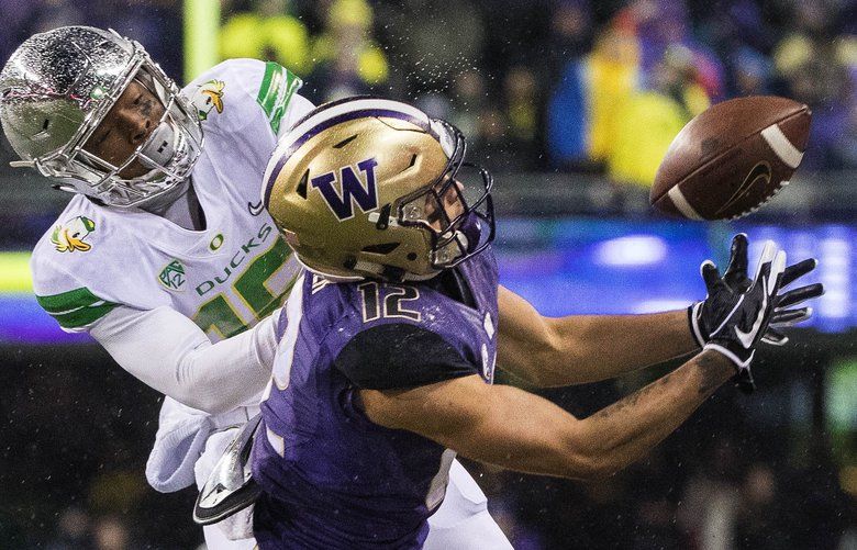 Aaron Fuller emerging as new No. 1 receiving option for UW Huskies ...
