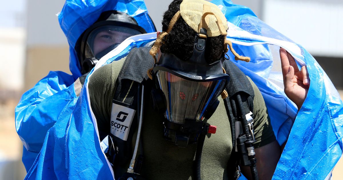 US, Jordan troops practice response to hazardous materials | The ...