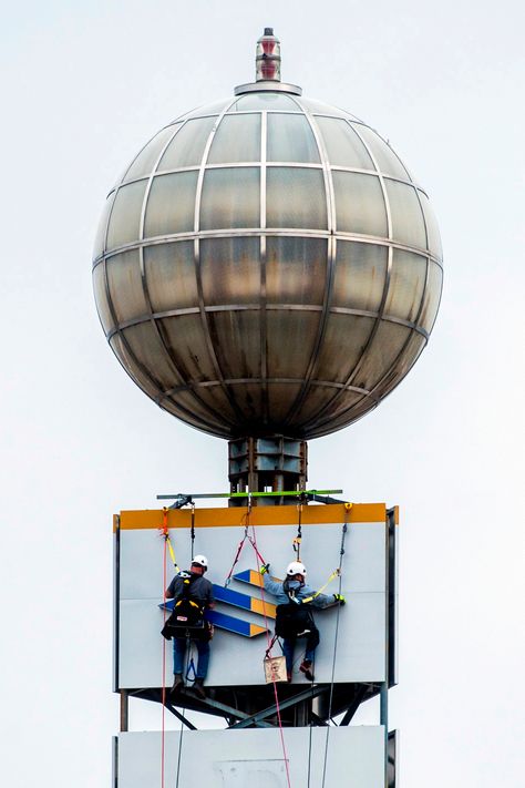 Flint skyline to see changes to decades-old weather ball | The Seattle ...