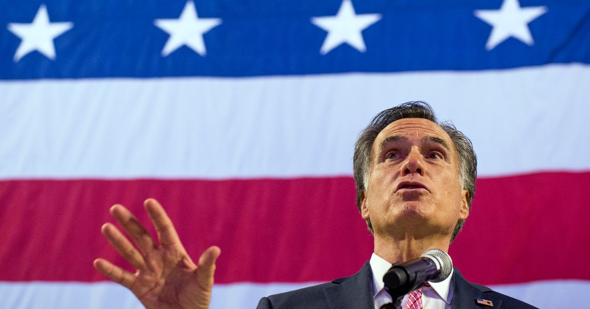 Romney facing a family doctor in US Senate primary in Utah | The ...