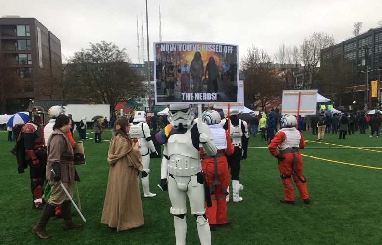 Hundreds gather at Cal Anderson Park for second annual ‘March for ...