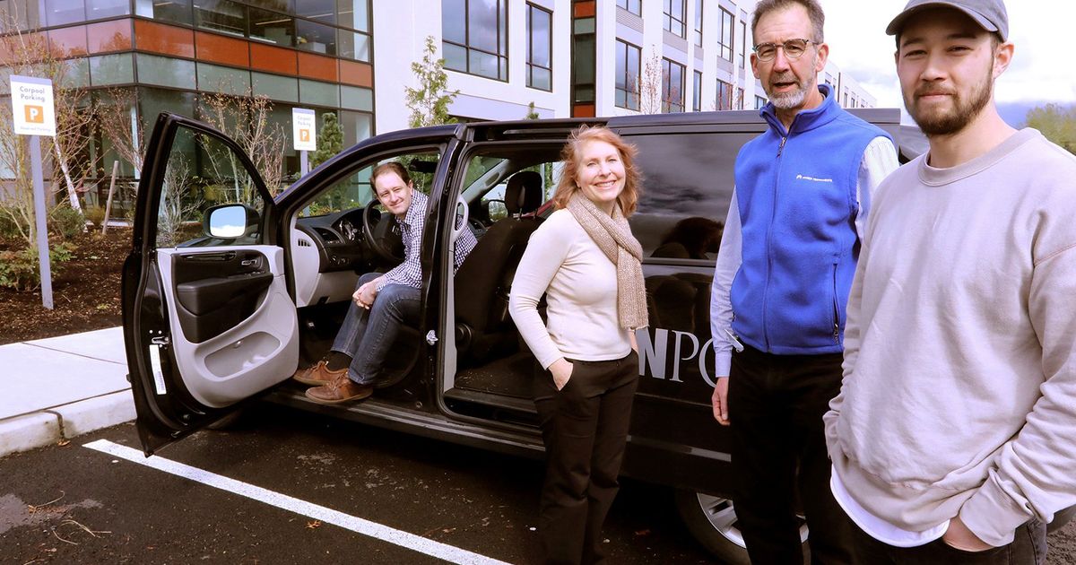 Stuck in traffic? These folks found a solution by joining a vanpool ...