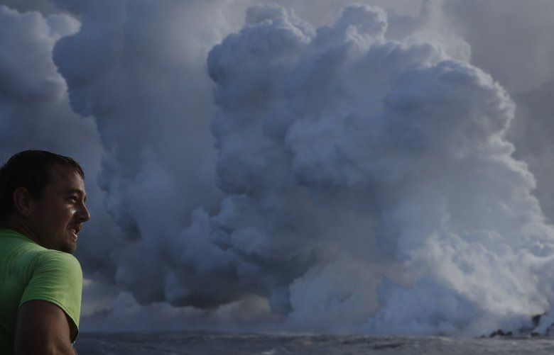 Lava spatter hits Hawaii man and shatters his leg in first known injury ...