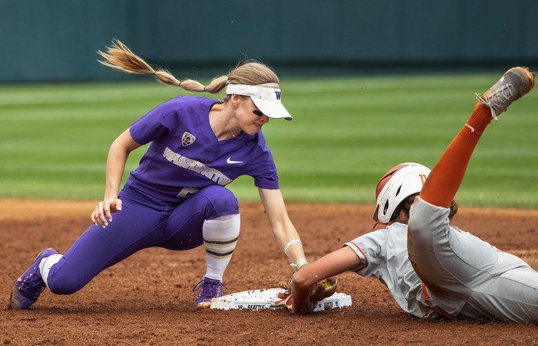 UW Huskies edge Texas 2-1 to claim a spot in the NCAA softball Seattle ...