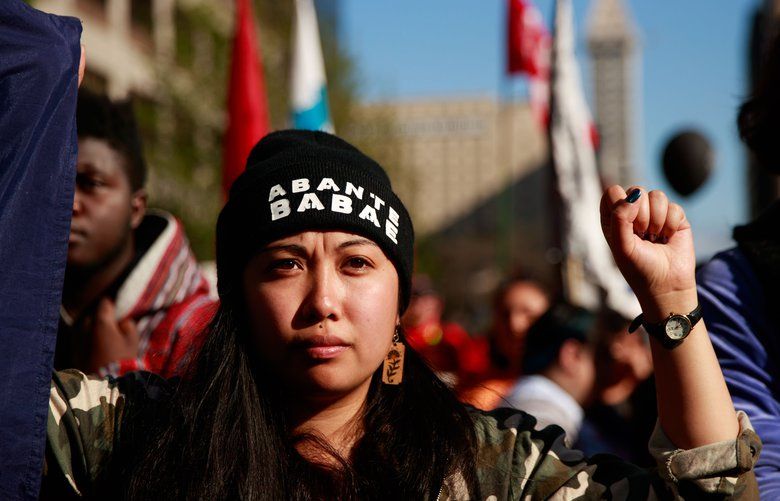 Photos: May Day March for Immigrant and Workers Rights | The Seattle Times