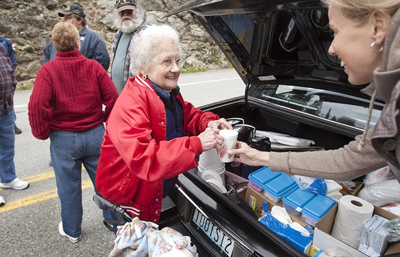 Friends and family honor ‘Cinnamon Roll Lady’ at reopening of North ...