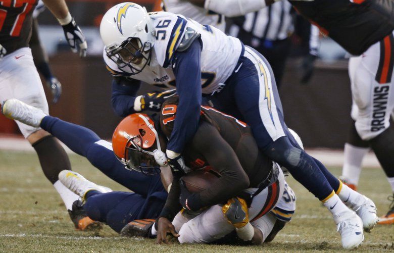 Seahawks sign linebacker Joshua Perry, waive offensive lineman Nick ...