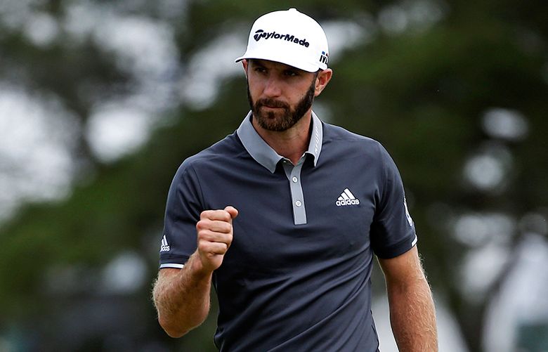 Top-ranked Dustin Johnson leads by 4 strokes halfway through U.S. Open ...