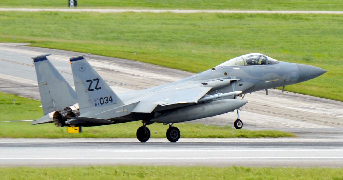 Pilot injured in US F-15 crash off Okinawa, Japan | The Seattle Times