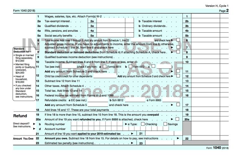 1040 Form IRS Replaces 1040EZ Tax Form For 2023 With New Form