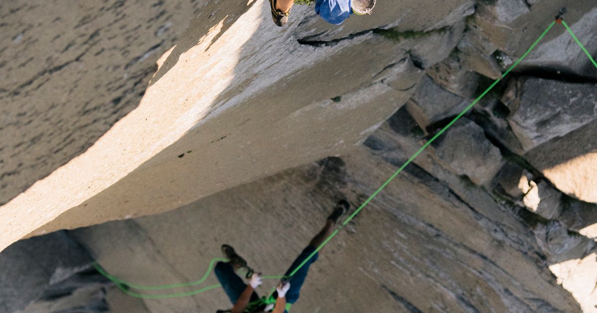Climbing stars cope with falls on way to El Capitan record | The ...