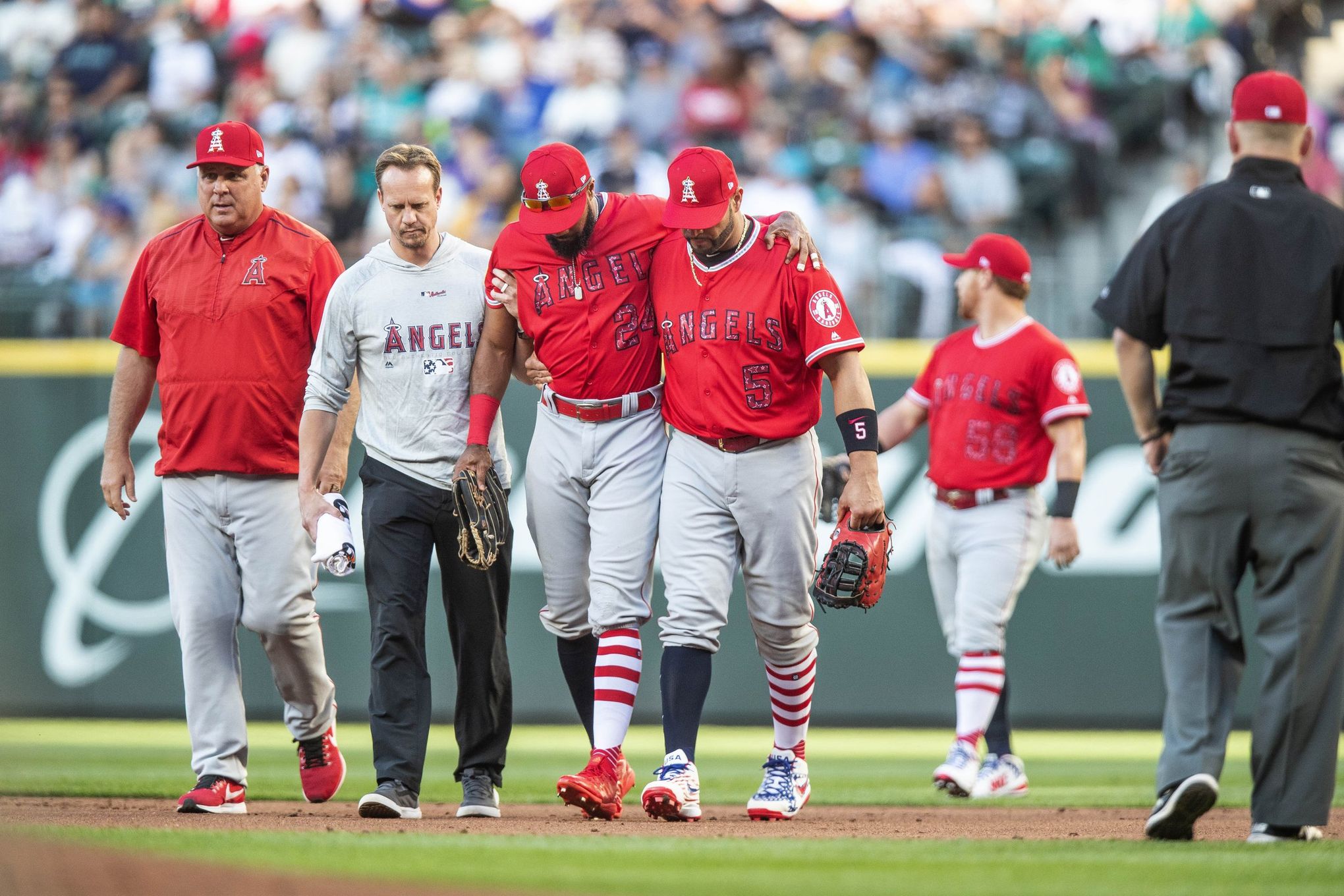 Photos: Mariners beat Angels 4-1 | The Seattle Times
