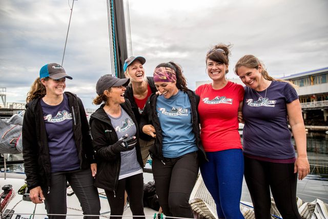 Sail like a girl: How an all-female team made history and won the 750 ...