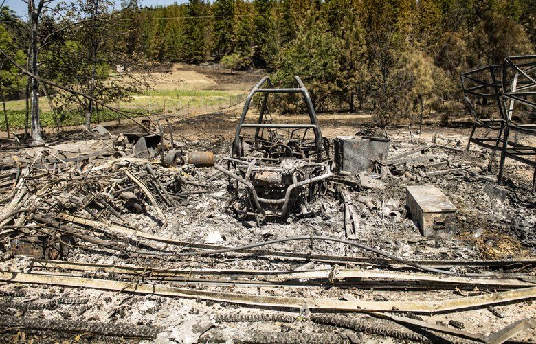 1 dead as latest fire portends explosive Northwest season | The Seattle ...