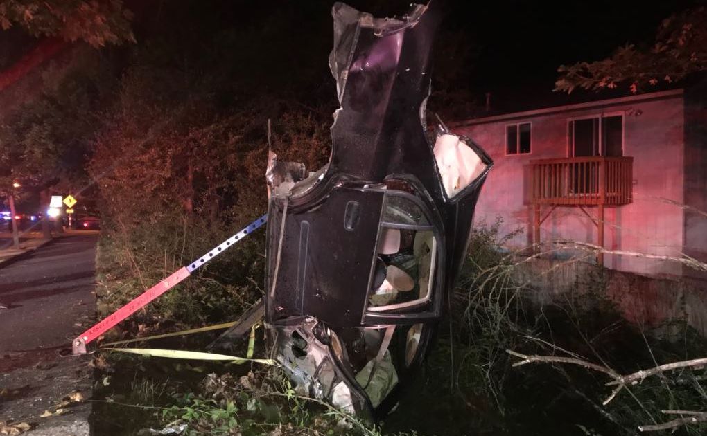 2 die in high-speed Federal Way crash that ripped car in half | The ...