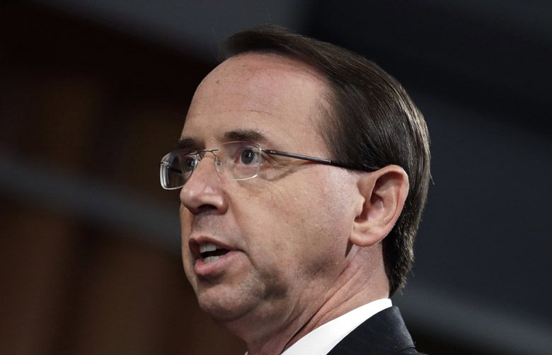 Rosenstein, a frequent Trump target, will leave Justice Dept | The ...