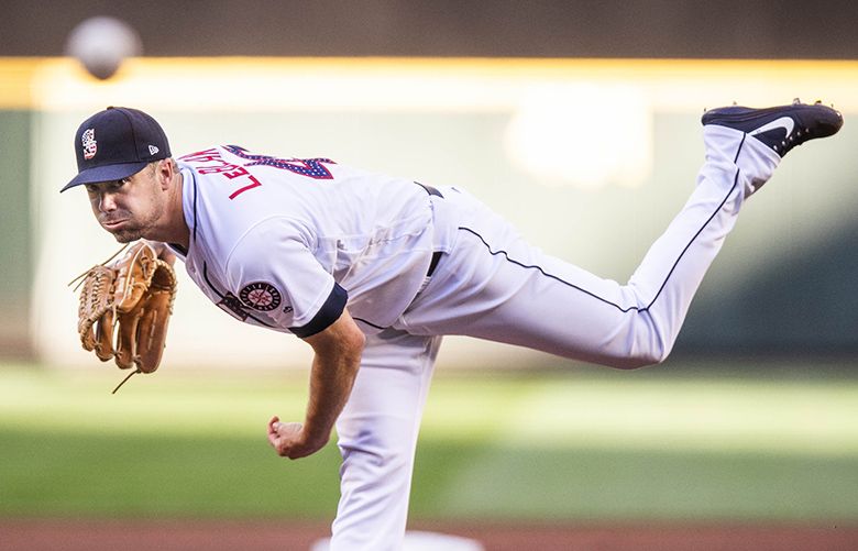 Mariners reward Wade LeBlanc and he follows suit in 4-1 victory over ...