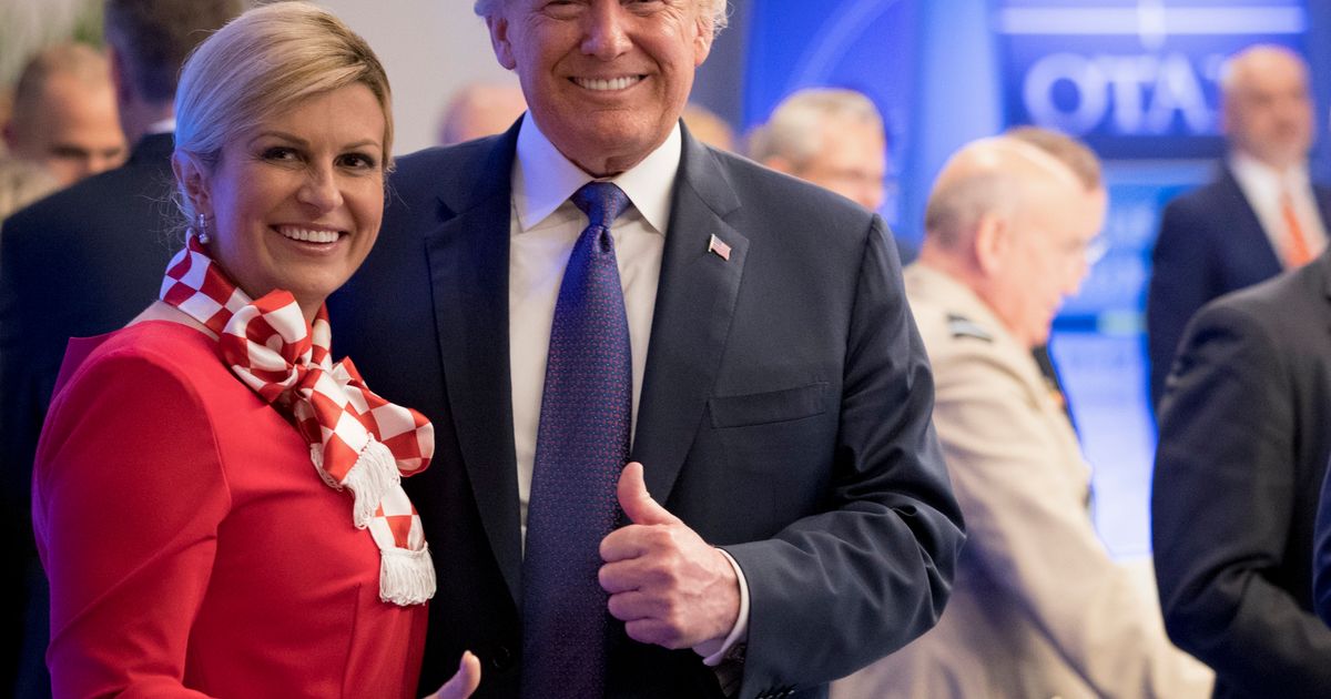 Croatia president celebrates World Cup win at NATO summit | The Seattle ...