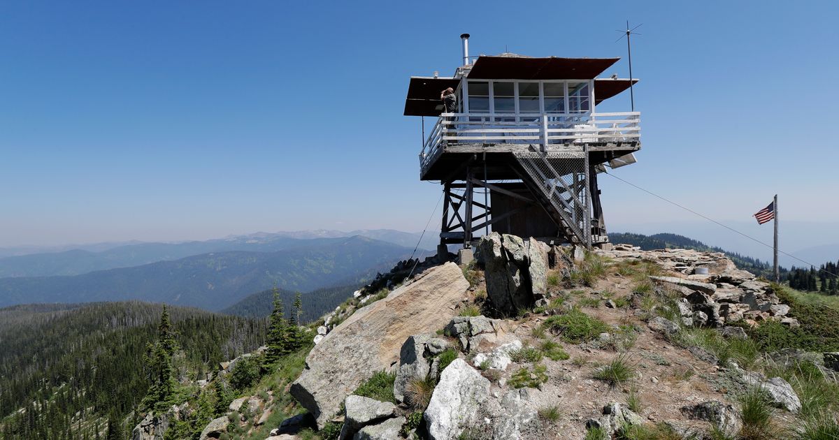 Aging lookout towers still key during fire season in US West | The ...