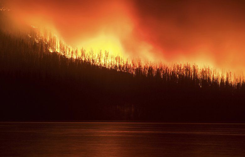 Glacier latest US park to be scorched by Western wildfires | The ...