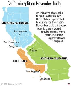 Billionaire drops quest to split California into 3 parts | The Seattle ...