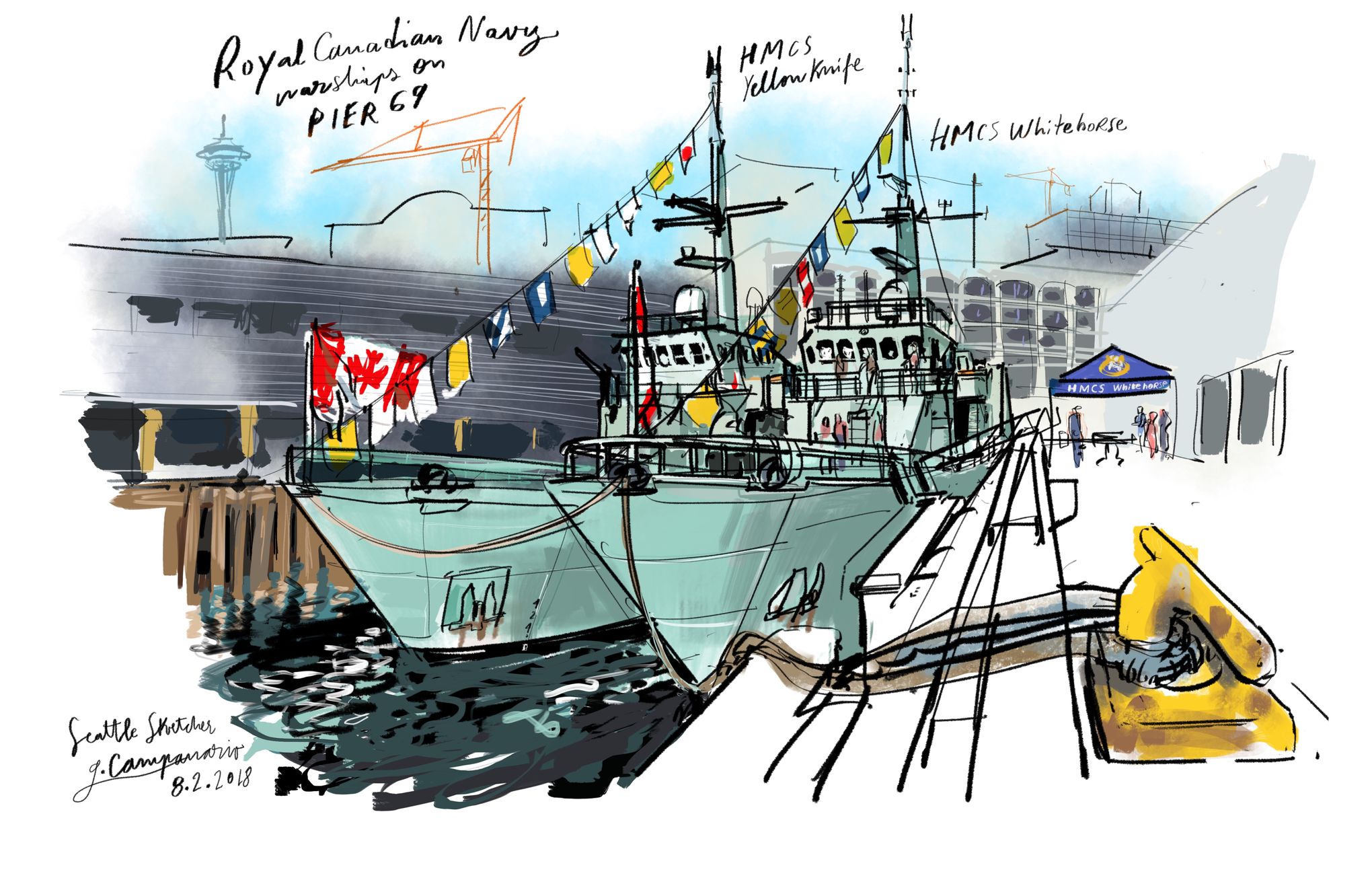 It’s Fleet Week, and navy ships are open for Seafair on the Seattle ...