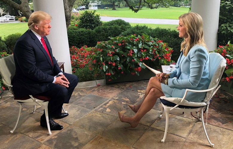 Trump turns to Fox friend for coveted interview | The Seattle Times