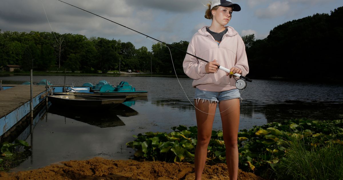 She’s a top-class fly caster. She’s also 14. | The Seattle Times