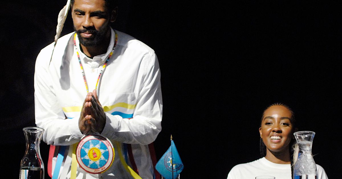 Celtics’ Kyrie Irving honored by mother’s Sioux tribe | The Seattle Times